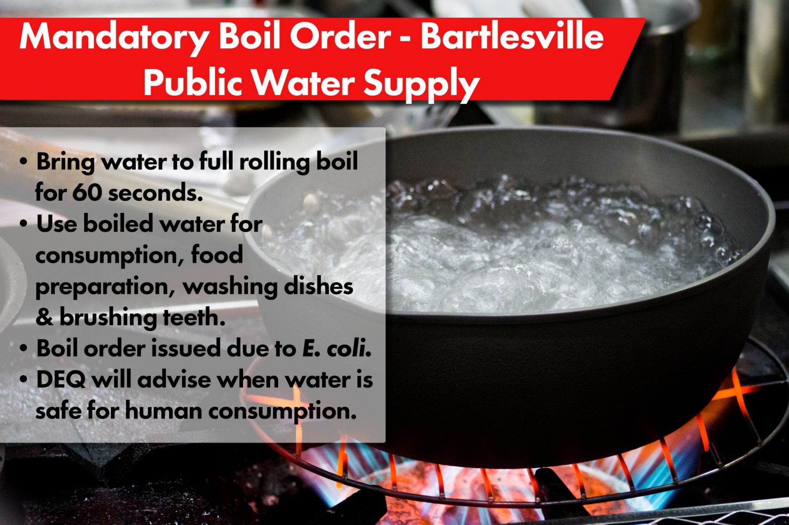 Bartlesville Radio » News » Bartlesville, Other Communities Under ...