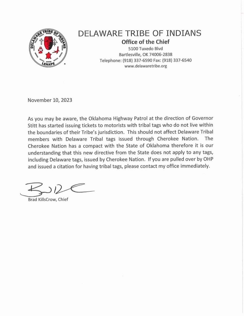 Bartlesville Radio » News » Local Native American Tribes Respond to ...