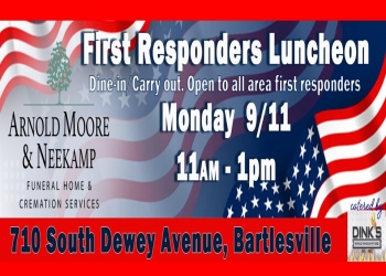 Bartlesville Radio » News » First Responders Luncheon Planned for Sept. 11
